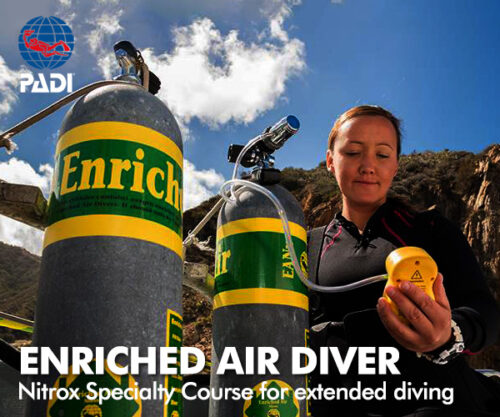 PADI Enriched Air Diver | Planet Scuba India